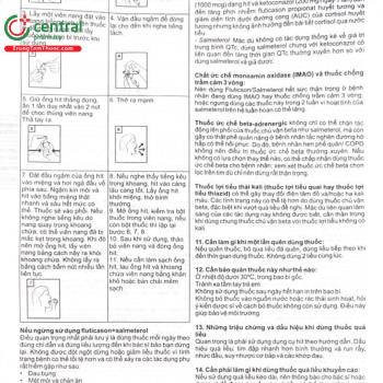 Thuốc Fludalt Duo 250mcg/50mcg - Điều trị hen phế quản