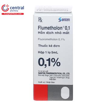 Thuốc Flumetholon 0.1% - Đánh bay viêm bờ mi, viêm kết mạc