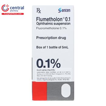 Thuốc Flumetholon 0.1% - Đánh bay viêm bờ mi, viêm kết mạc