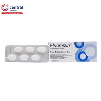 Thuốc Fluomizin 10mg: liều dùng, tác dụng và lưu ý khi sử dụng