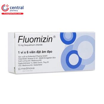 Thuốc Fluomizin 10mg: liều dùng, tác dụng và lưu ý khi sử dụng