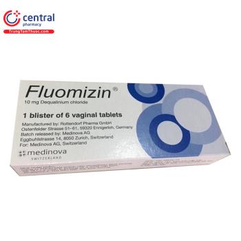 Thuốc Fluomizin 10mg: liều dùng, tác dụng và lưu ý khi sử dụng