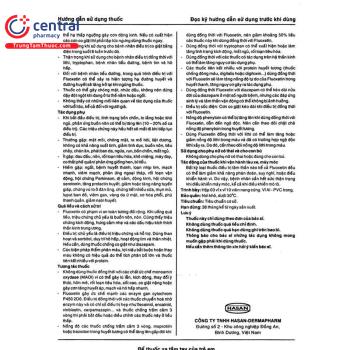 Flutonin 20 - Thuốc điều trị trầm cảm do nhiều nguyên nhân