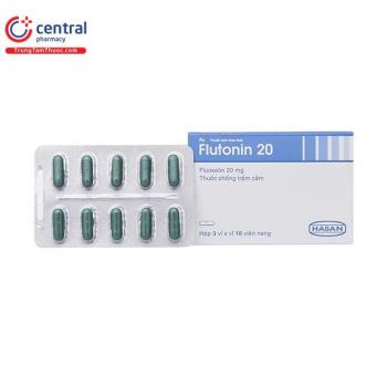 Flutonin 20 - Thuốc điều trị trầm cảm do nhiều nguyên nhân