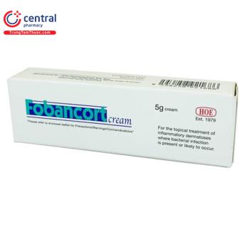 [CHÍNH HÃNG] Thuốc Fobancort Cream 5g trị chốc, viêm nang lông