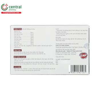 Thuốc FoGAN hộp 60 viên - hỗ trợ giải độc, tăng cường chức năng gan