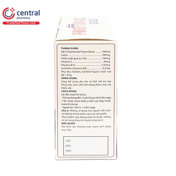 [CHÍNH HÃNG] Fogy Max Gold bổ sung sắt, giúp tạo hồng cầu cho cơ thể