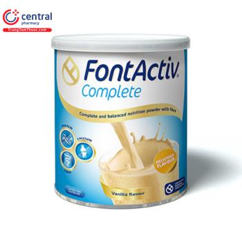 Sữa FontActiv Complete dinh dưỡng hoàn chỉnh cho người suy dinh dưỡng