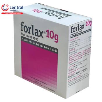 Thuốc Forlax 10g - Thuốc có tác dụng điều trị táo bón