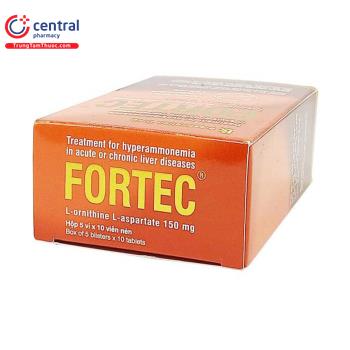 [CHÍNH HÃNG] Thuốc Fortec 150mg điều trị tăng amoniac