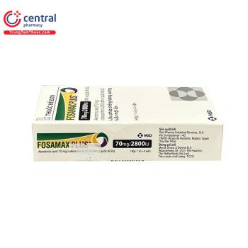 Thuốc Fosamax Plus 70mg/2800IU tăng cường sức khỏe xương khớp