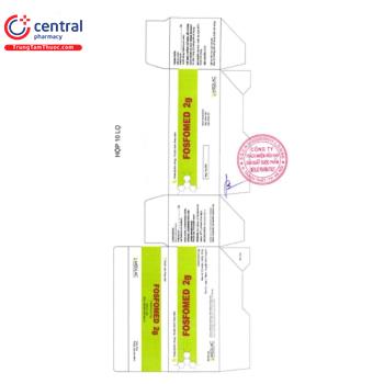 Thuốc Fosfomed 2g - Điều trị nhiễm khuẩn đường tiết niệu
