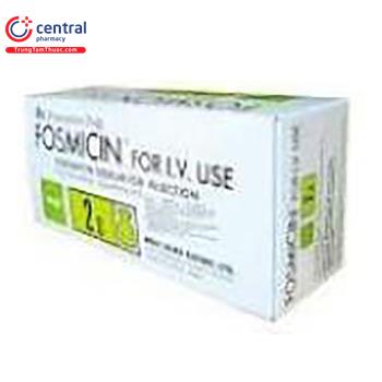 [CHÍNH HÃNG] Thuốc Fosmicin 2g: Tác dụng, cách dùng và lưu ý