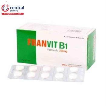 Thuốc Franvit B1 - Bổ sung và phòng ngừa các bệnh thiếu Vitamin B1