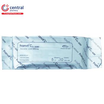Thuốc Franvit C Ex 500 bổ sung vitamin C cho cơ thể