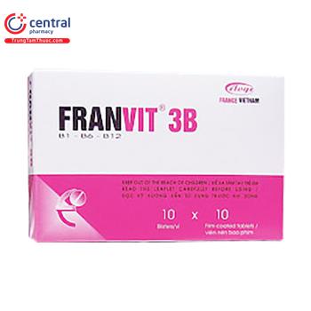Thuốc Franvit 3B: Tác dụng, liều dùng và lưu ý khi sử dụng