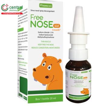 Thuốc Freenose Kid - Giúp làm giảm sưng, tấy đỏ niêm mạc mũi