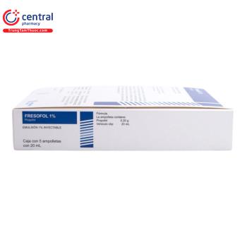 Thuốc gây mê Fresofol 1% MCT/LCT INJ - Khởi mê nhanh, tác dụng dài
