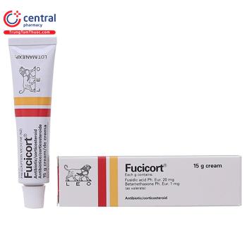 [CHÍNH HÃNG] Thuốc Fucicort 15g - Thuốc bôi điều trị viêm da