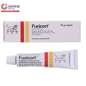 [CHÍNH HÃNG] Thuốc Fucicort 15g - Thuốc bôi điều trị viêm da