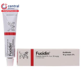 [CHÍNH HÃNG] Thuốc Fucidin Cream 15g trị viêm nang, bỏng & mụn nhọt