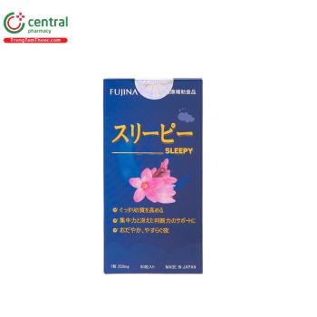 Viên uống FUJINA SLEEPY Nhật Bản hỗ trợ giấc ngủ, ngủ ngon giấc hơn