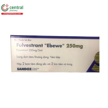 Thuốc Fulvestrant Ebewe 250mg điều trị ung thư vú giá bao nhiêu?