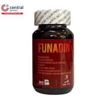 [CHÍNH HÃNG] Thuốc Funadin hỗ trợ điều trị các bệnh lý về gan