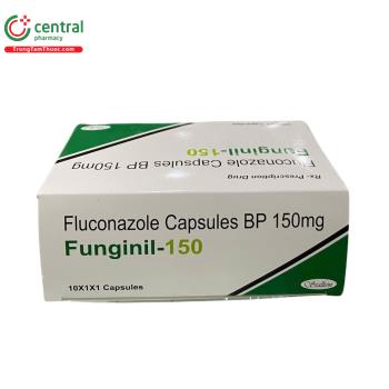 Thuốc Funginil-150 điều trị nấm da, nấm Candida âm đạo - âm hộ