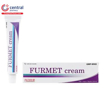 [CHÍNH HÃNG] Thuốc bôi trị viêm da FURMET cream: chỉ định, giá