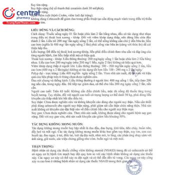 [CHÍNH HÃNG] Thuốc Fuxicure-400 - điều trị viêm xương khớp