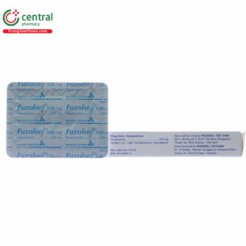 Thuốc Fuzolsel 150mg điều trị nấm da, nấm ấm đạo, nấm móng mua ở đâu?