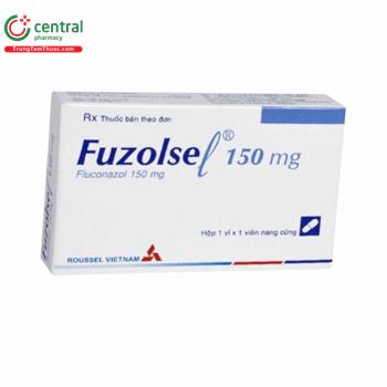 Thuốc Fuzolsel 150mg điều trị nấm da, nấm ấm đạo, nấm móng mua ở đâu?