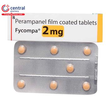 [CHÍNH HÃNG] Thuốc Fycompa 2mg điều trị bổ trợ các cơn động kinh