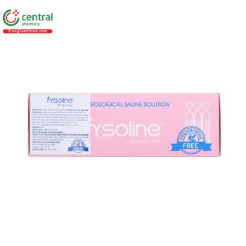 Fysoline Isotonic Solution: Dung dịch nước muối sinh lý đẳng trương