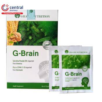 [CHÍNH HÃNG] Cốm G-Brain hỗ trợ phát triển trí não ở trẻ