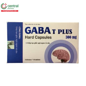 Thuốc Gaba T Plus 300mg giúp tạo giấc ngủ ngon và sâu