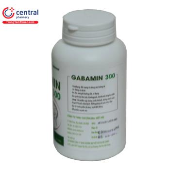 Thuốc Gabamin 300 60 viên/ hộp - Hỗ trợ tạo giấc ngủ ngon