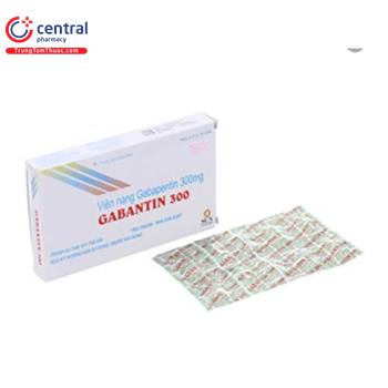 Thuốc Gabantin 300 điều trị động kinh cục bộ hiệu quả