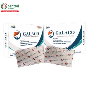 Galaco - Hỗ trợ tăng cường chức năng gan, thanh nhiệt, giải độc gan