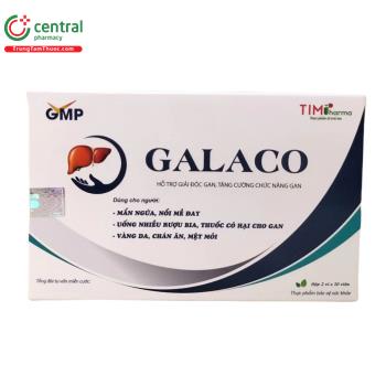 Galaco - Hỗ trợ tăng cường chức năng gan, thanh nhiệt, giải độc gan