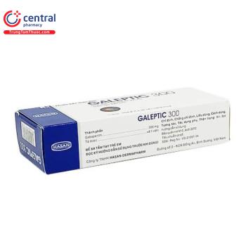 [CHÍNH HÃNG] Thuốc Galeptic 300 - Điều trị các cơn động kinh