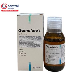 Thuốc Gamalate B6 Solution hỗ trợ điều trị suy nhược thần kinh