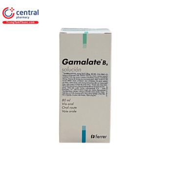 Thuốc Gamalate B6 Solution hỗ trợ điều trị suy nhược thần kinh