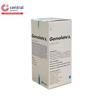 Thuốc Gamalate B6 Solution hỗ trợ điều trị suy nhược thần kinh