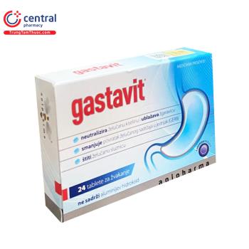 [CHÍNH HÃNG] Thuốc Gastavit Tablet Apipharma - Giảm trào ngược dạ dày