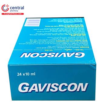 Thuốc Gaviscon 10ml - Thuốc trị bệnh đau, trào ngược dạ dày