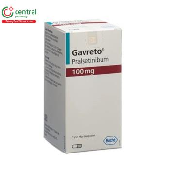 Thuốc Gavreto 100mg Pralsetinib trị ung thư phổi giá bao nhiêu?