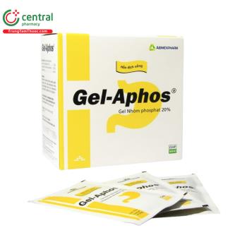 Thuốc Gel-Aphos 20% trị viêm loét dạ dày, tá tràng, viêm thực quản
