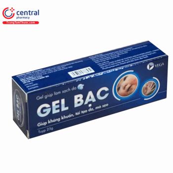 Thuốc Gel bạc 25g: Công dụng, cách dùng-liều dùng